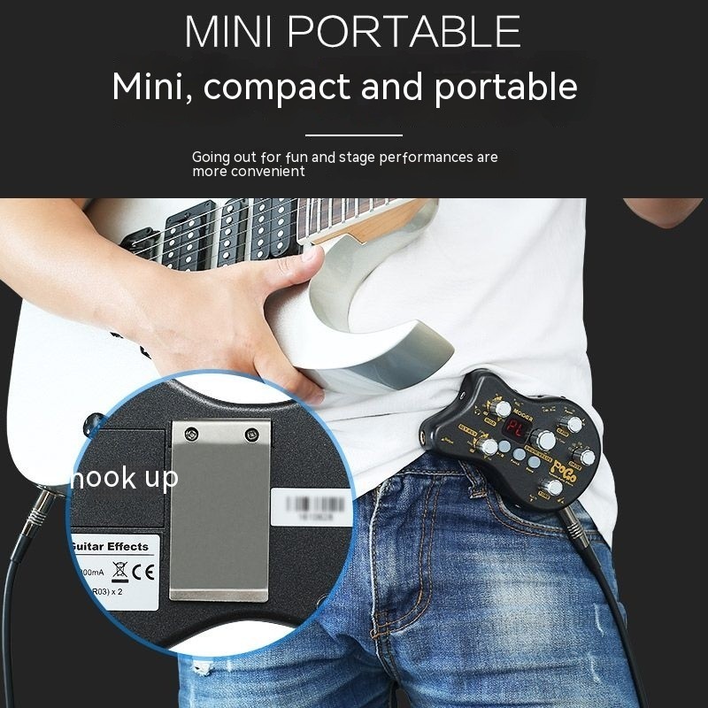 Mooer Magic Ear POGO อุปกรณ์เอฟเฟคกีตาร์ไฟฟ้า ขนาดเล็ก รีมิกซ์หน่วงเวลา ...