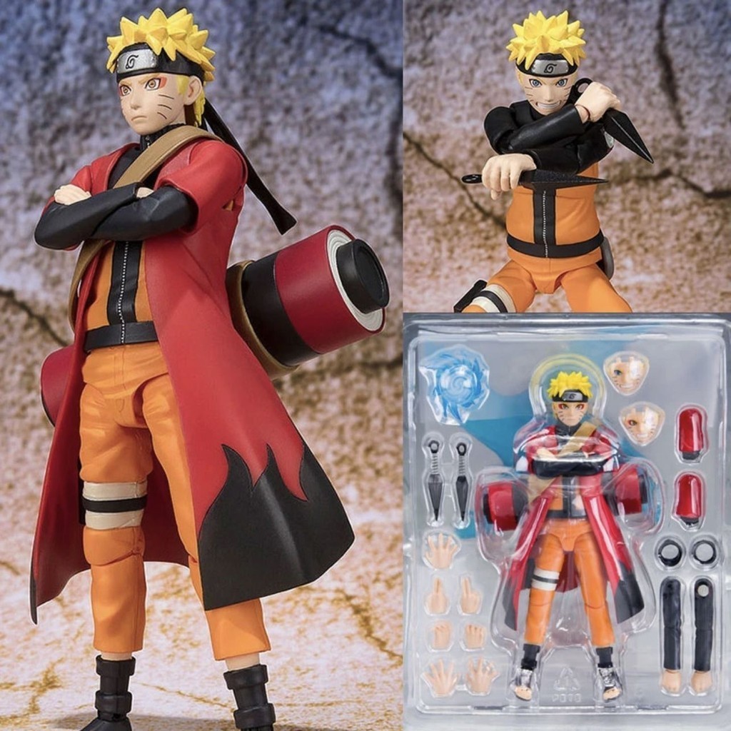 ฟิกเกอร์นารูโตะ Shippuden SHF Naruto Third Generation แบบเกลียว ขนาด ...