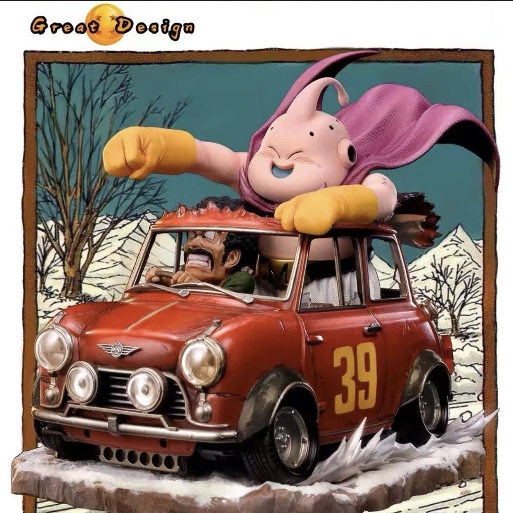 โมเดล Dragon Ball Majin Buu (Satan Car Ver.)11.5cm โมเดลฟิกเกอร์ ...