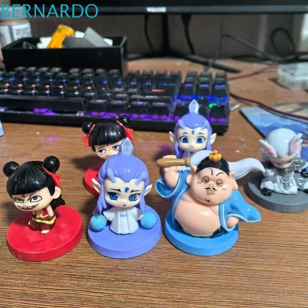 Bernardo NeZha2 Action Figure, รุ่น Q Ao Guang NeZha2 ของเล่น,เดสก์ท็อปตกแต่ง Ao Bing ตกแต่งโต๊ะ ...