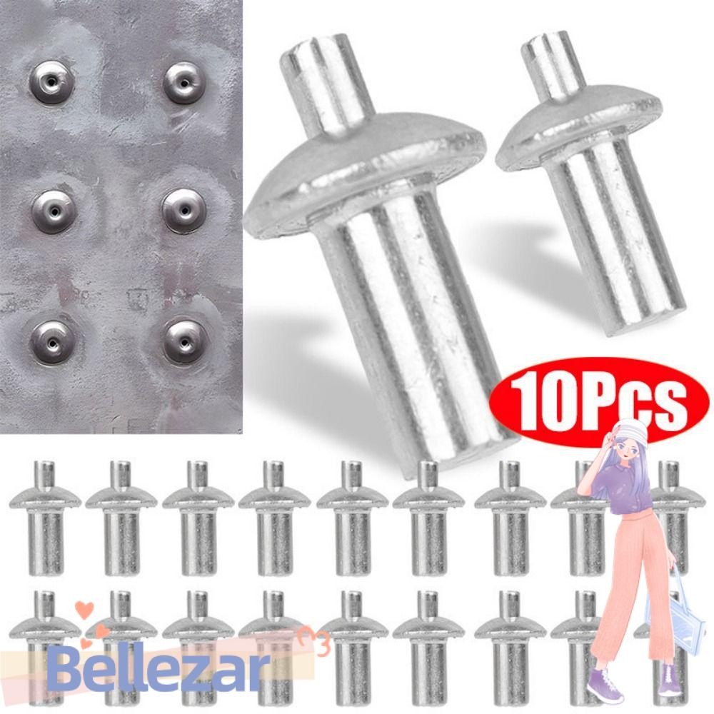 Bellezar 10 ชิ้นขยาย Rivets, Fasteners ฮาร์ดแวร์ค้อนไดรฟ์ Tapping สกรูขยาย, หัวกระทบอลูมิเนียม ...