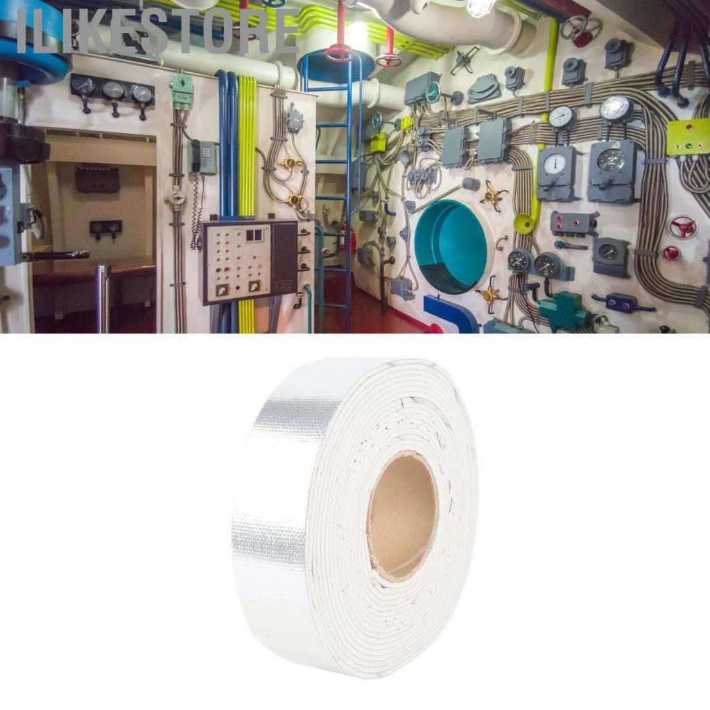 Ilikestore เทปฉนวนกันความร้อน Impa813871 1,000 ° C การป้องกันความร้อนอลูมิเนียมฟอยล์ท่อห่อหุ้ม ...