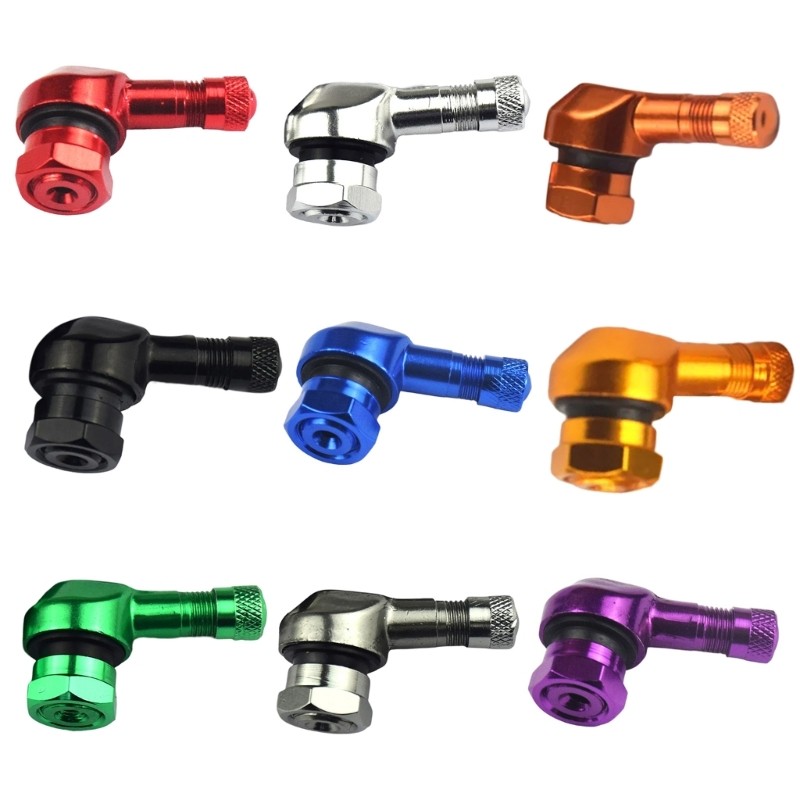Edb* Tubeless Tyre Valves Stem รถจักรยานยนต์ยางวาล์ว Stems อลูมิเนียม ...