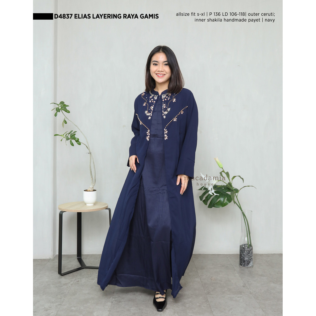 บ้านแมคคาเดเมีย - D4837 Elias Layering Raya Gamis Raya Eid Ramadan ...