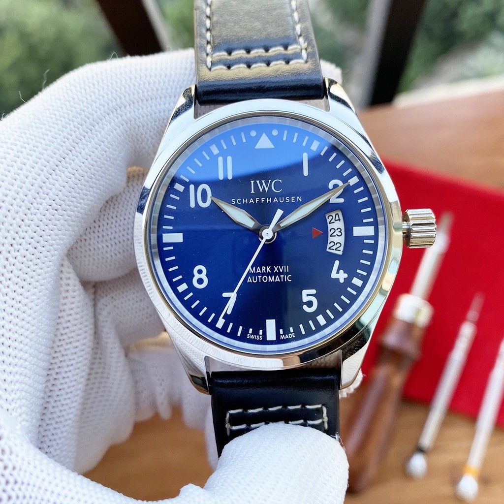 Iwc Pilot Series Mark นาฬิกากลไกอัตโนมัติ เส้นผ่าศูนย์กลาง 40 มม. ...