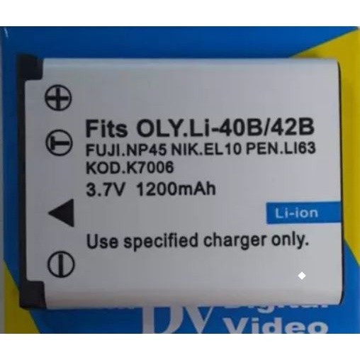 แบตกล้องคาซิโอรุ่น CASIO CNP-80 / E-EL10 / FNP45 / LI40 | Shopee Thailand