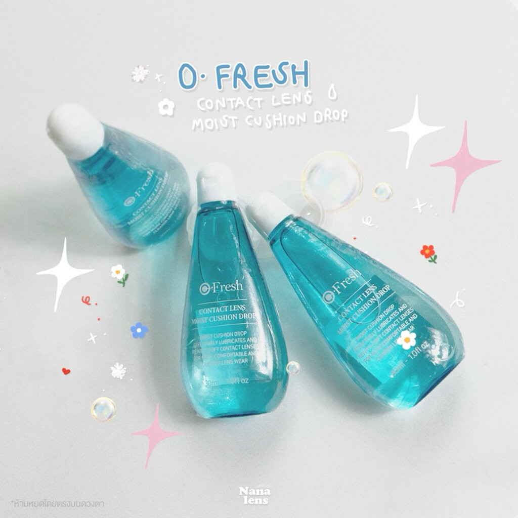 Olens O-Fresh moist cushion drop ผลิตภัณฑ์เพิ่มความชุ่มชื้นให้กับเลนส์ ...