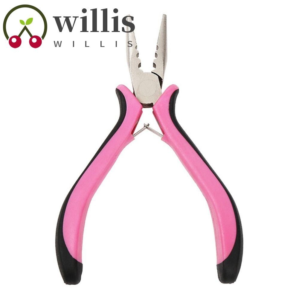 Willis คีมต่อผม คีมต่อผม 3 รู ที่คีบถอดแคปซูล DIY แคลมป์ต่อผม แบบมืออาชีพ สําหรับไมโครริงก์ ...