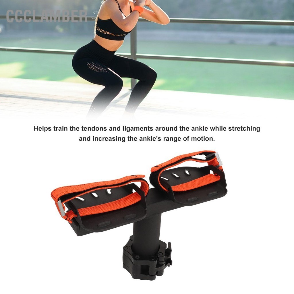 CCclamber Tibialis Anterior Trainer ไนลอนและแบริ่งเหล็ก 66lb Tibia ...