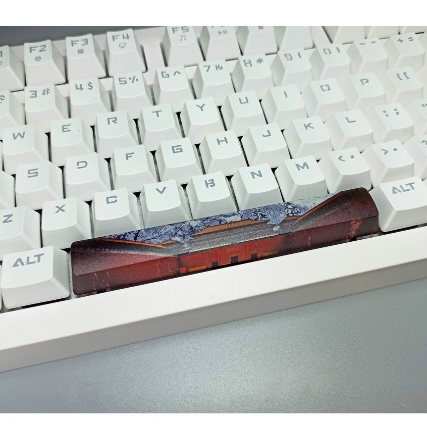 Space Keycap PBT 6.25 U OEM ความสูง Space Keycap แห่งชาติอินเทรนด์ ...