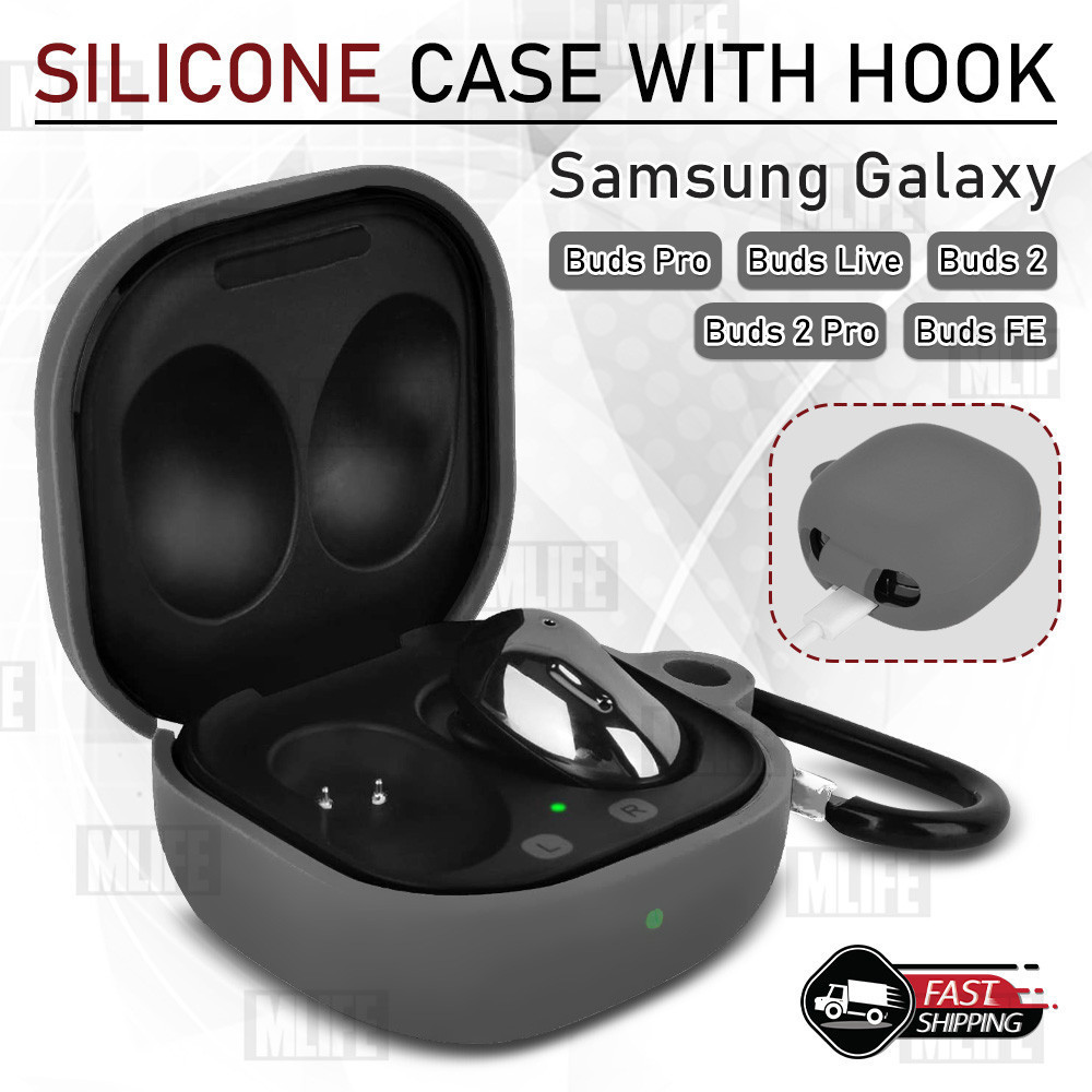 เคส Samsung Galaxy Buds 2 Pro / 2 / Pro / Live / FE พร้อมห่วงคล้อง มอง ...