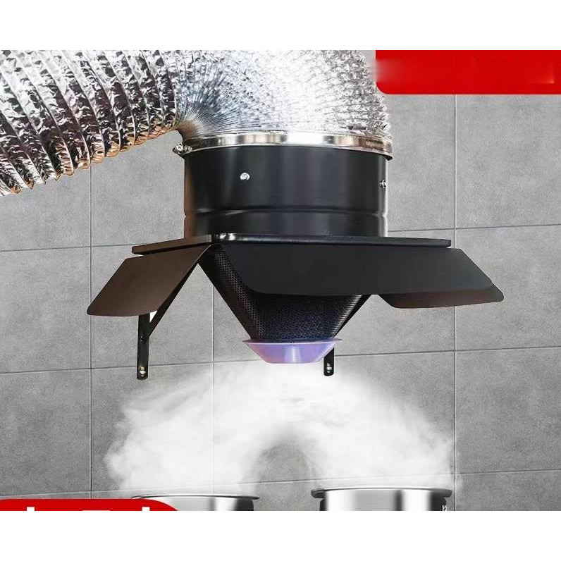 เครื่องดูดควัน Hood Exhaust Fan Kitchen Hood ห้องเช่า Easy Strong Hood ...