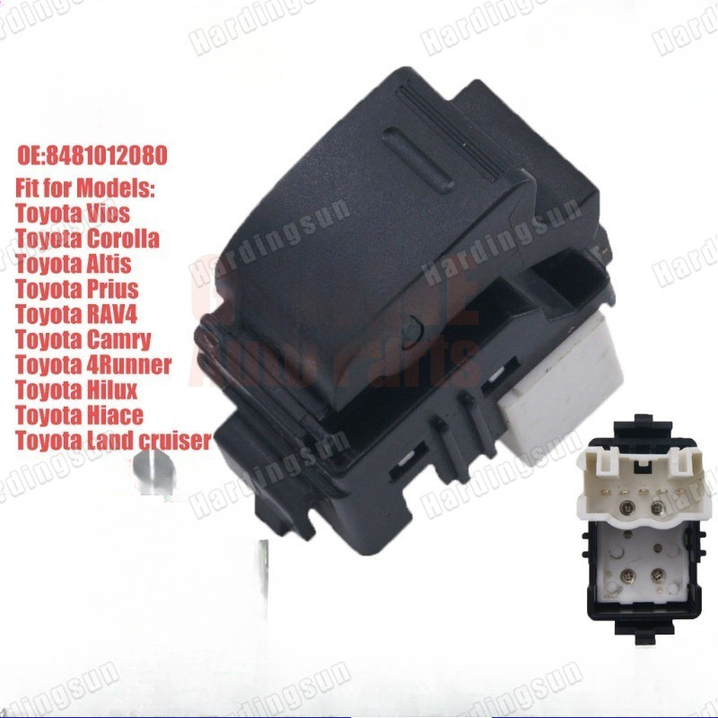 สวิทช์หน้าต่างสําหรับ Toyota Vios Corolla Altis Prius RAV4 Camry ...