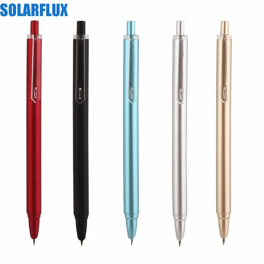 แสงอาทิตย์ฟลักซ์ ปากกาหมึกซึม0.38มิลลิเมตรธุรกิจโลหะนักเรียน หลากสี แบบ ...