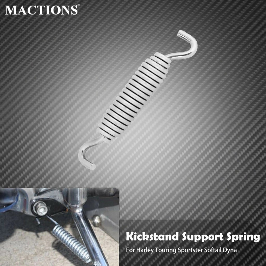 BAMotorcycle Chrome Kickstand Spring For Harley Touring Electra Street ...