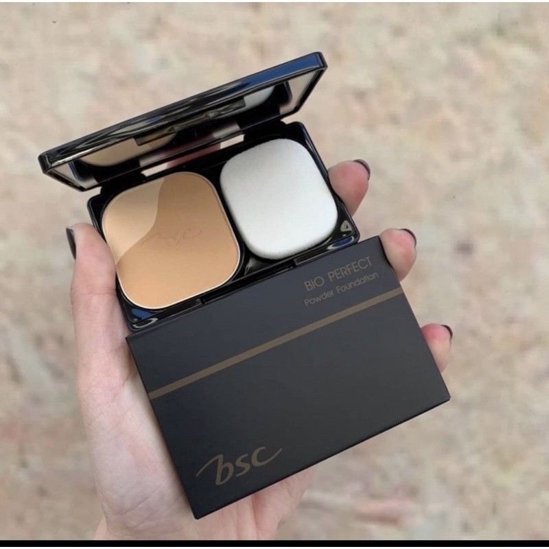 BSC BIO - PERFECT POWDER Foundation SPF 25 PA++ #C2 (ขนาด5กรัม ครึ่งนึง ...