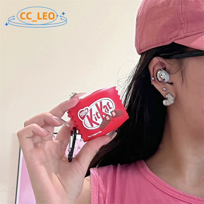 For Samsung Galaxy Buds Core / Buds FE Case Cute Chocolate 3D Cartoon ...