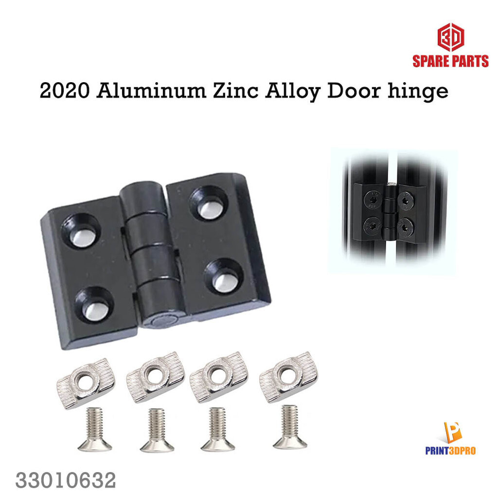 2020 aluminum zinc alloy door hinge for aluminum profile 3D Printer ...