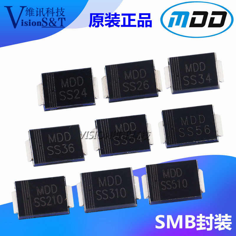 แผ่นไดโอด MDD SMB DO-214AA SS24 SS26 SS34 SS36 SK | Shopee Thailand