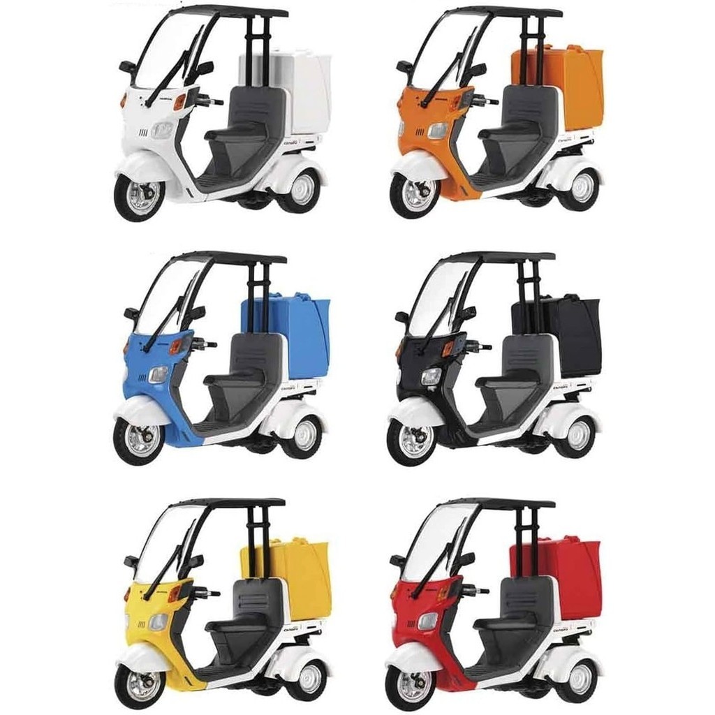 Honda Gyro Canopy เรือแคนูจิ๋ว [6 ชุด (ครบชุด)] ของเล่นแคปซูล Ken ...