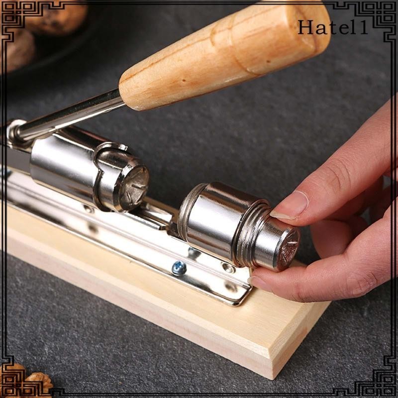 [Hatel] คีมเปิดวอลนัท ถั่ว แครกเกอร์ ถั่ว พร้อมฐานไม้ ใช้ง่าย | Shopee ...