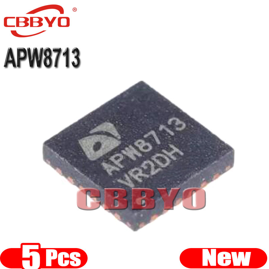 ((5 ชิ้น) ใหม่ วงจรรวม QFN-23 APW8713QBI-TRG APW8713QBI APW8713 | Shopee Thailand