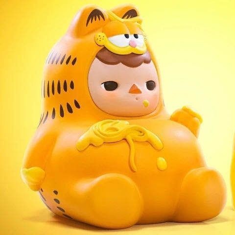 [PUCKY Garfield Limited ฟิกเกอร์ ขนาดใหญ่] popmart popmart PUCKY ...