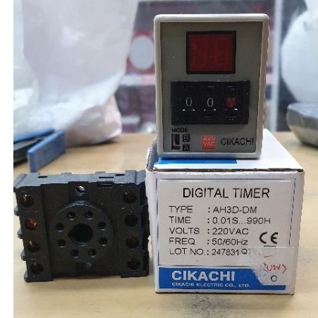 Cikachi timer digital AH3D-DM ทามเมอร์ดิจิตอลตั้งเวลา ไทม์เมอร์ตั้งเวลา วินาที นาที ชั่วโมง AH3D ...