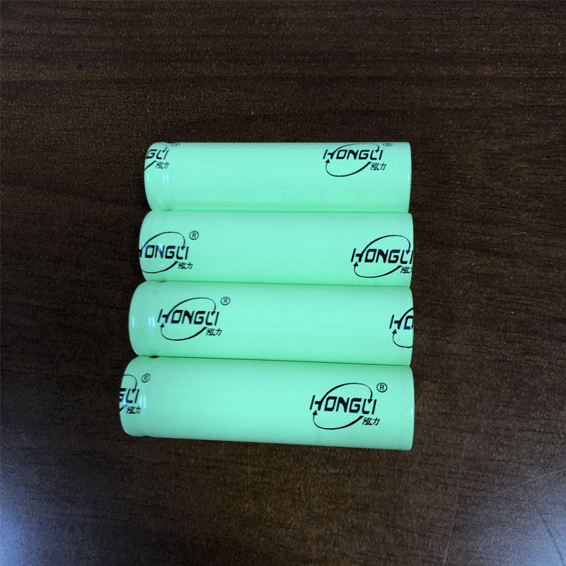 Hongli 14500 Lithium Battery 500Mah Flat Head Rechargeable Battery 3.7V ...