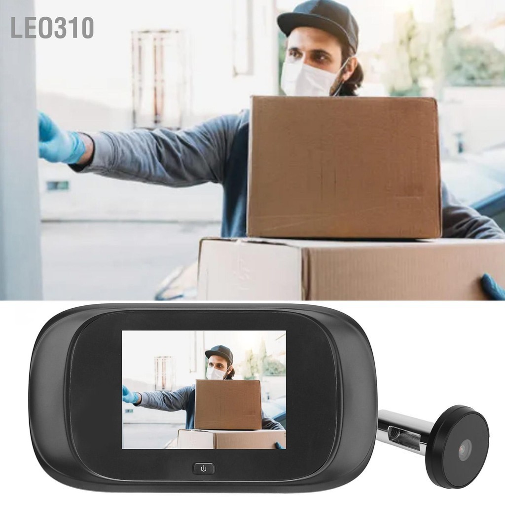 Leo310 Visual Door Viewer 1MP Digital Peephole กล้อง 90 องศา 2.8 นิ้วสี ...