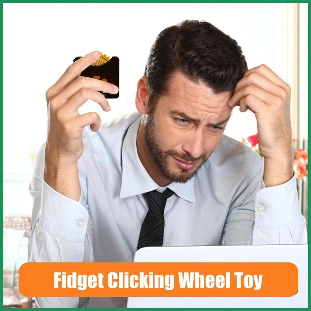 ของเล่น Fidget Clicking Wheel ช่วยบรรเทาความเครียด แบบพกพา | Shopee ...