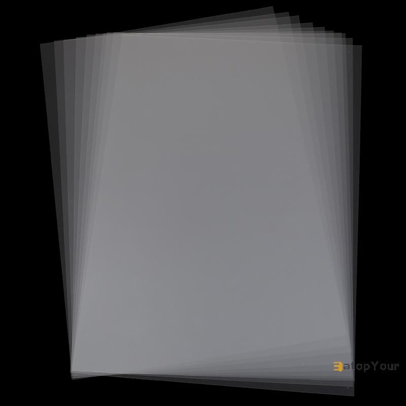 Eatopyour] 10 ชิ้น A4 Inkjet Laser Printing Transparency Film กระดาษ ...
