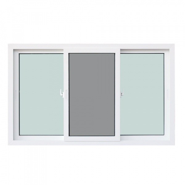 Big-hot WINDOW ASIA (10MAX) UPVC หน้าต่างบานเลื่อน SFS 180X110 ซม. สีขาว พร้อมมุ้ง สินค้าขายดี ...