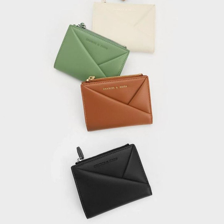 Midori กระเป๋าสตางค์ CNK ทรงเรขาคณิต มีซิปด้านบน10770628 | Shopee Thailand