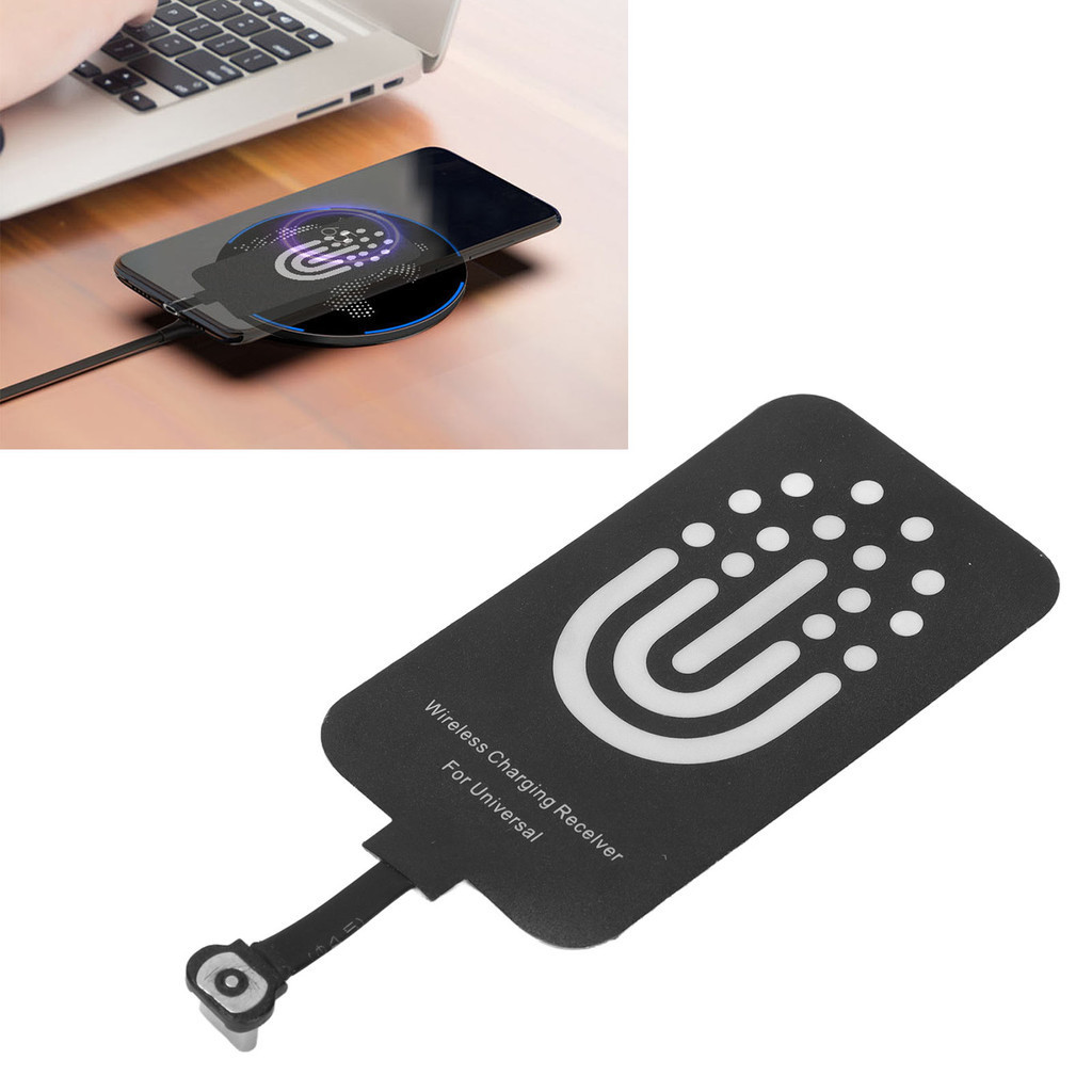 LZ2 Type C Wireless Charger Universal Ultra Slim ตัวรับสัญญาณการชาร์จ ...