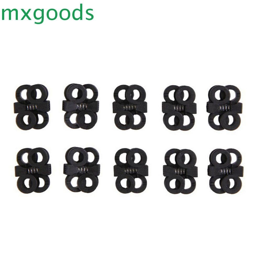 Mxgoods มาใหม่ ตัวล็อกเชือกรองเท้า พลาสติก สะดวก สําหรับตั้งแคมป์ เดินป่า กลางแจ้ง 10 ชิ้น ...