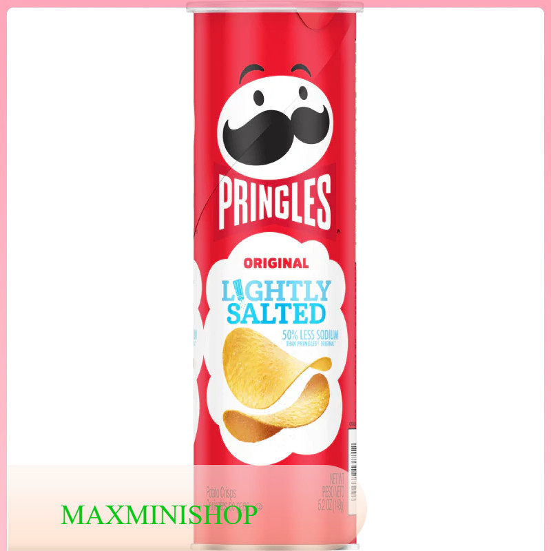 กรุบกรอบดั้งเดิมเค็มเล็กน้อย พริงเกิลส์ 158 ก./Lightly Salted Original ...