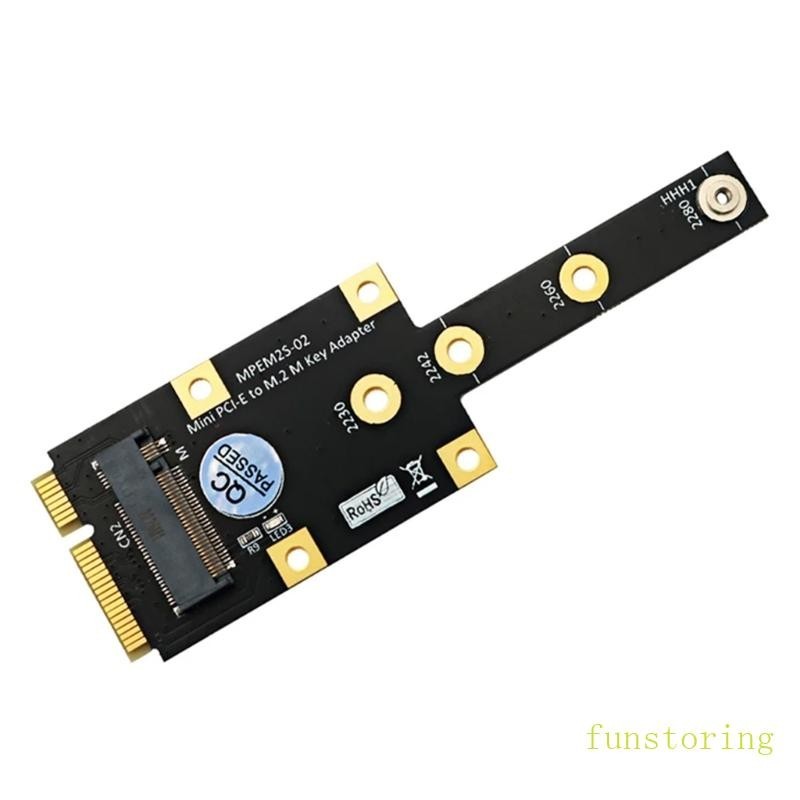 อะแดปเตอร์แปลงการ์ด PCIE เป็น NVME MINI PCIE เป็น M 2 MINI PCIE เป็น ...
