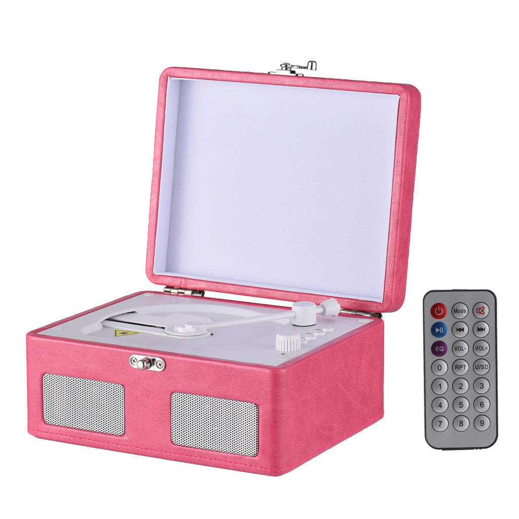 Retro CD Player Multifunctional Tray-type BT Player Audio Turntables ไ ...