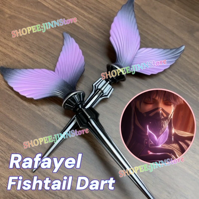 - Jinn - LOVE AND DEEPSPACE Rafayel Fishtail Dart All-Metal Collectible ...