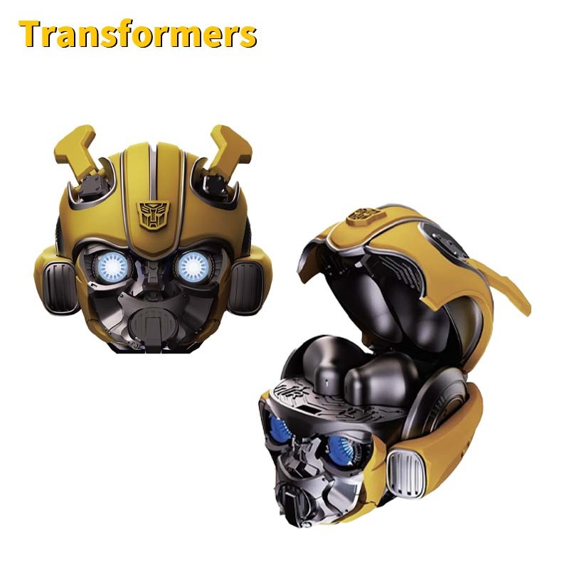ของแท้ TRANSFORMERS H1 หูฟังบลูทูธคุณภาพสูง Cool Bumblebee Mecha-รูปชุด ...