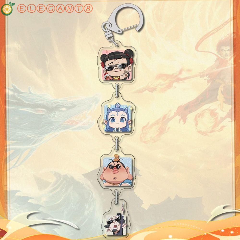 Aelegant Nezha 2 พวงกุญแจ, จีนตํานานอะนิเมะภาพยนตร์ Nezha 2 Key แหวน ...