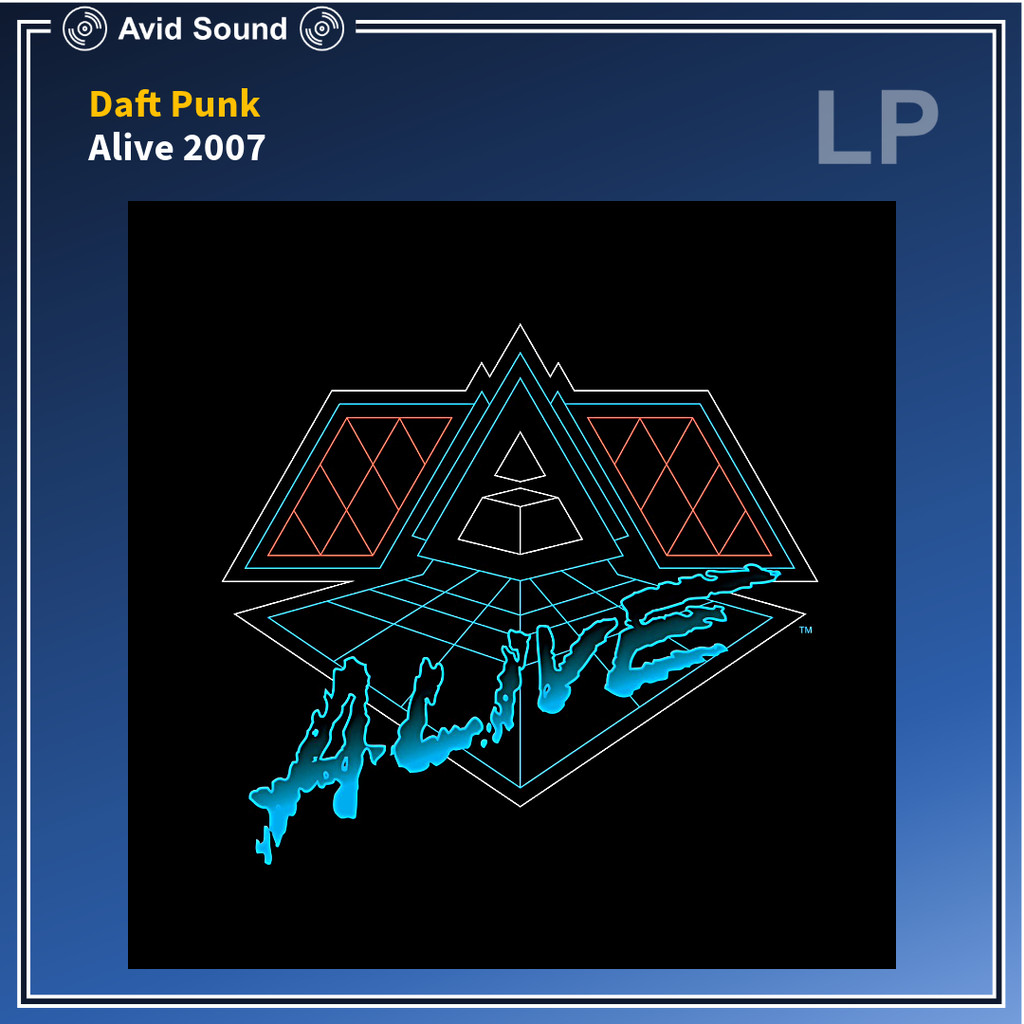 แผ่นเสียง Daft Punk Alive 2007 ใหม่ ซีล Daft Punk Vinyl LP | Shopee Thailand