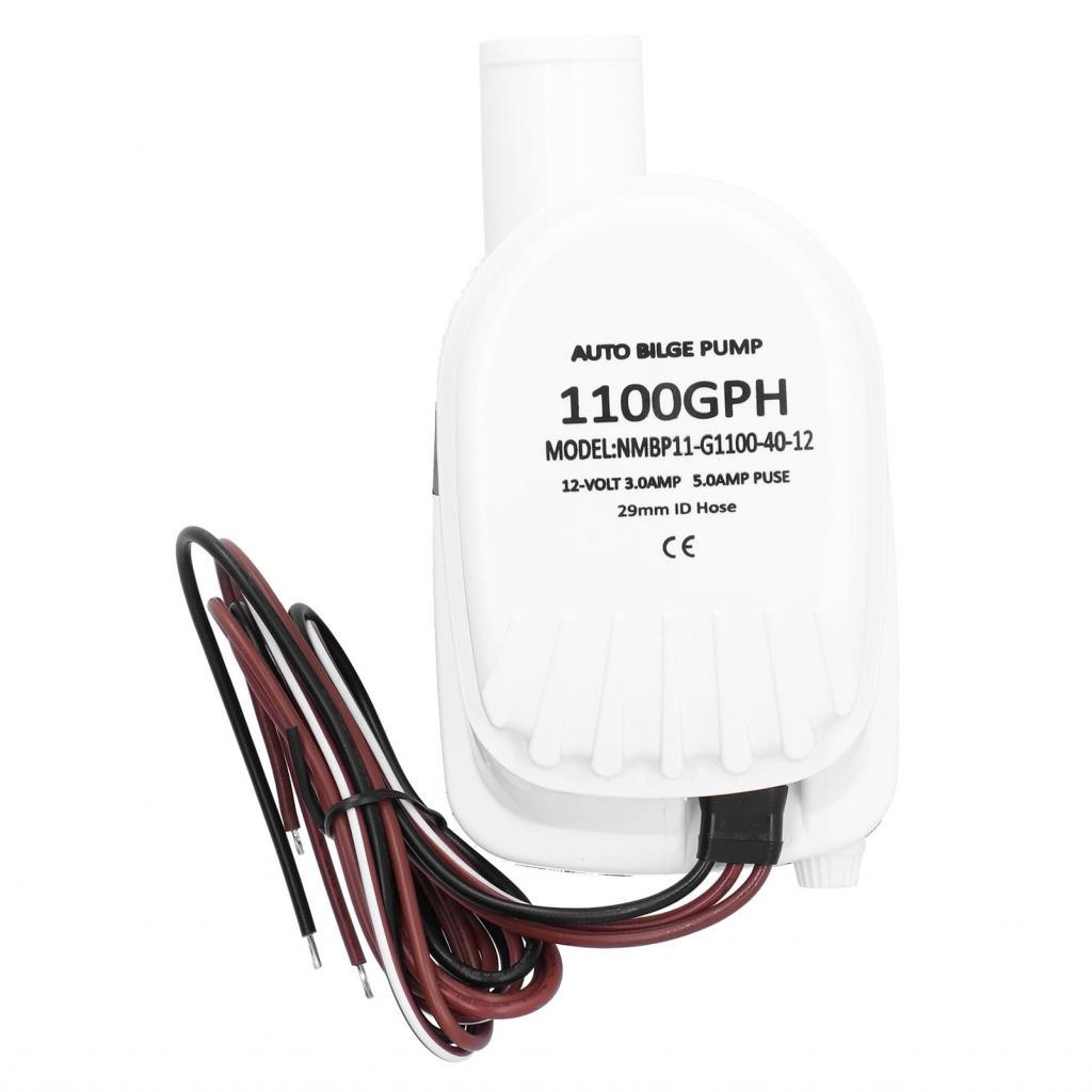 Auto Bilge Pump Ignition Protection 12V 1100GPH for Yacht Boat | Shopee ...