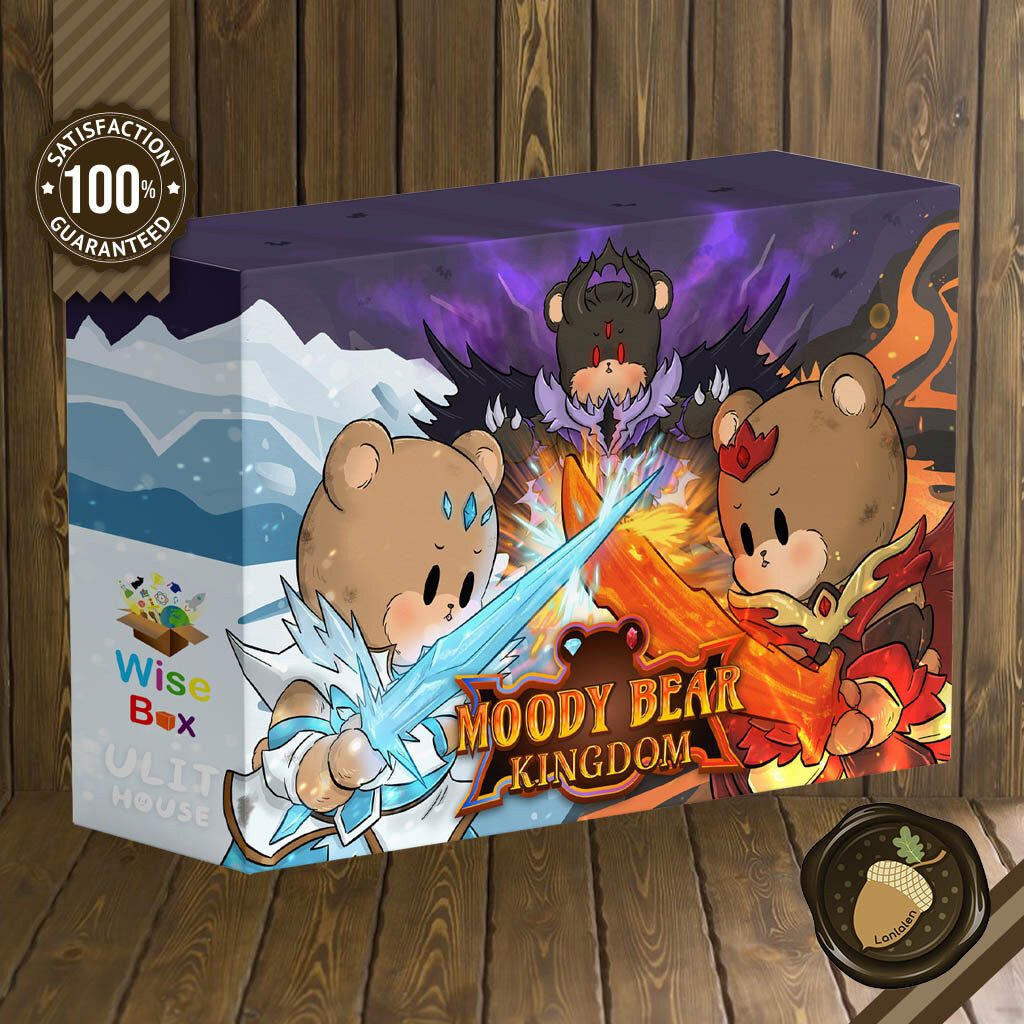 Moody Bear Kingdom Board Game บอร์ดเกม | Shopee Thailand