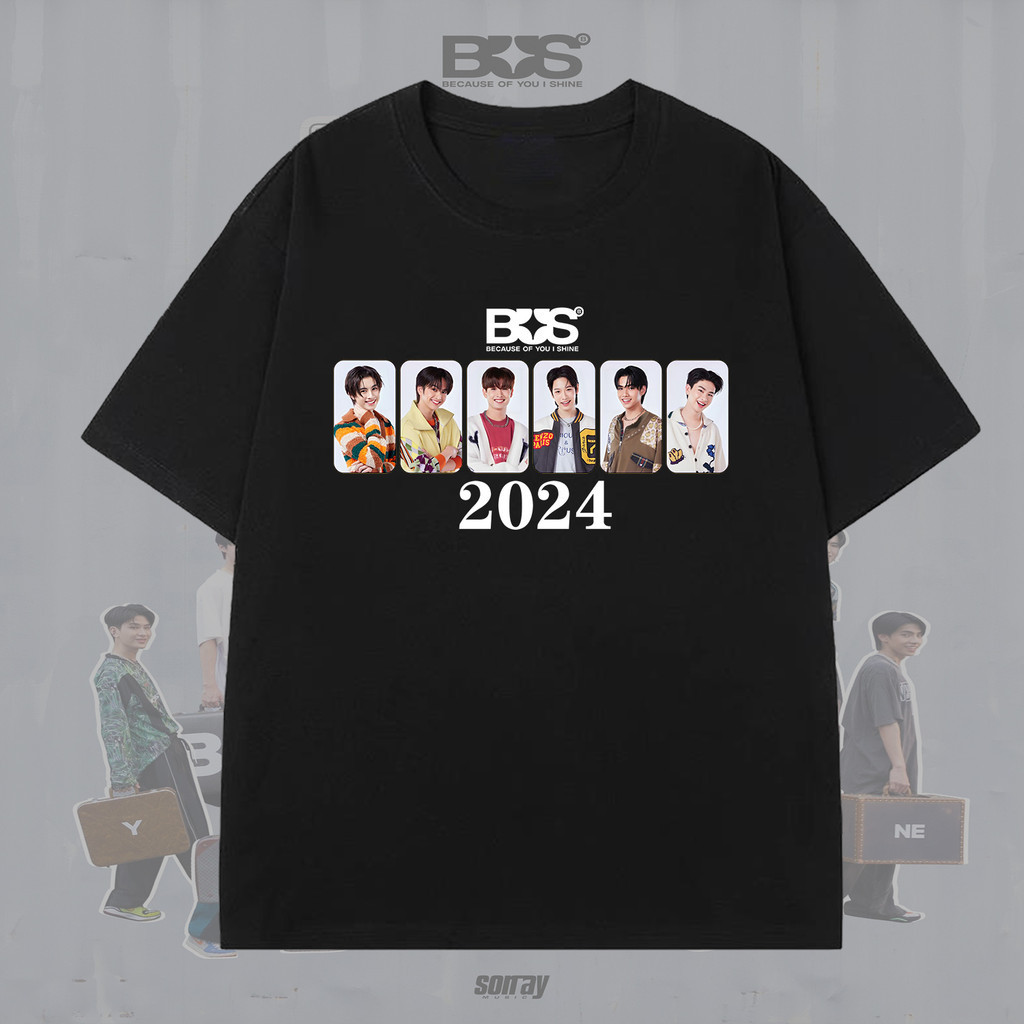 แฟชั่นยอดนิยม Niche Band เสื้อยืดรถบัส 2024 รูปแบบใหม่ Because of You I ...