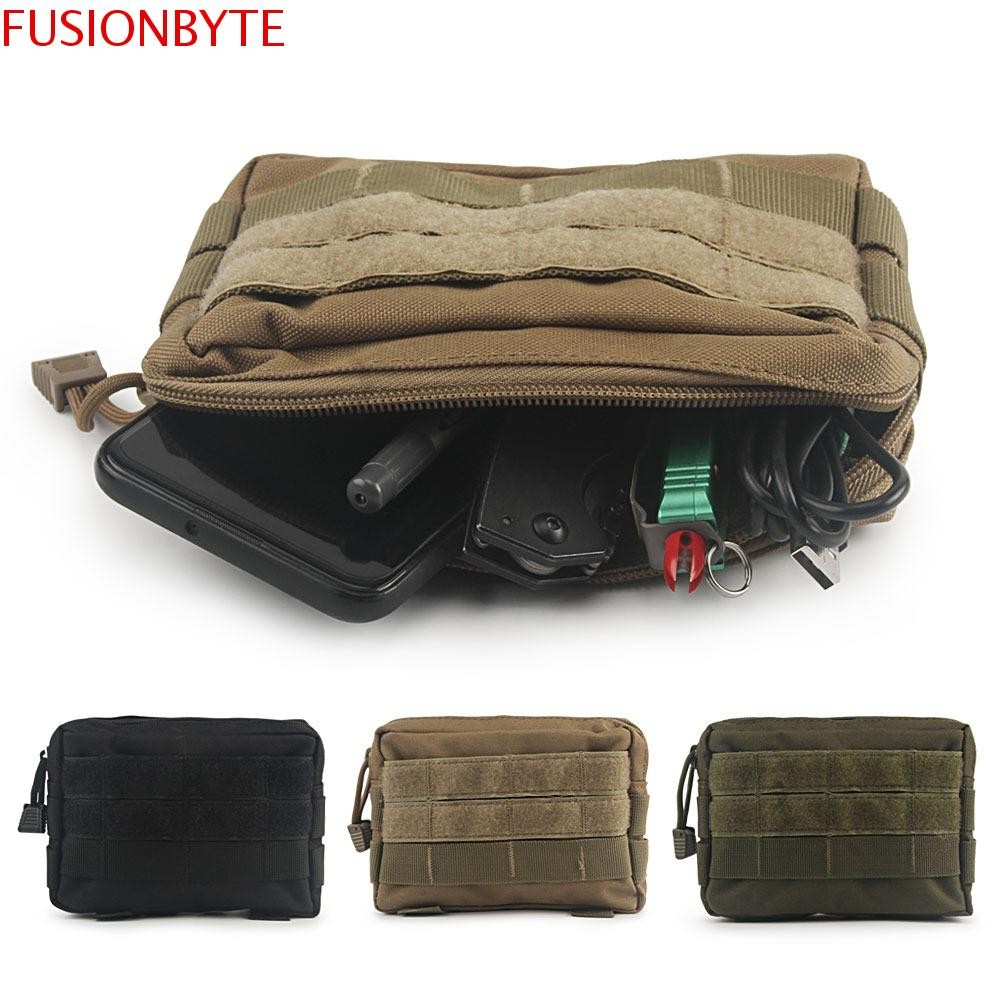 Fusionbyte กระเป๋าเก็บของกลางแจ้งลายพรางยูทิลิตี้เครื่องมือกลางแจ้งปีนเขาเดินป่ามัลติฟังก์ชั่ ...