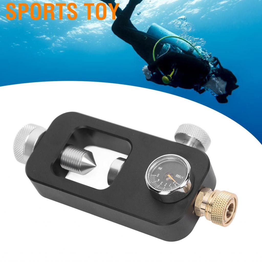 Sports Toy 5000PSI SCUBA TANK Refill Adapter Aluminum Fill Station เข้า ...