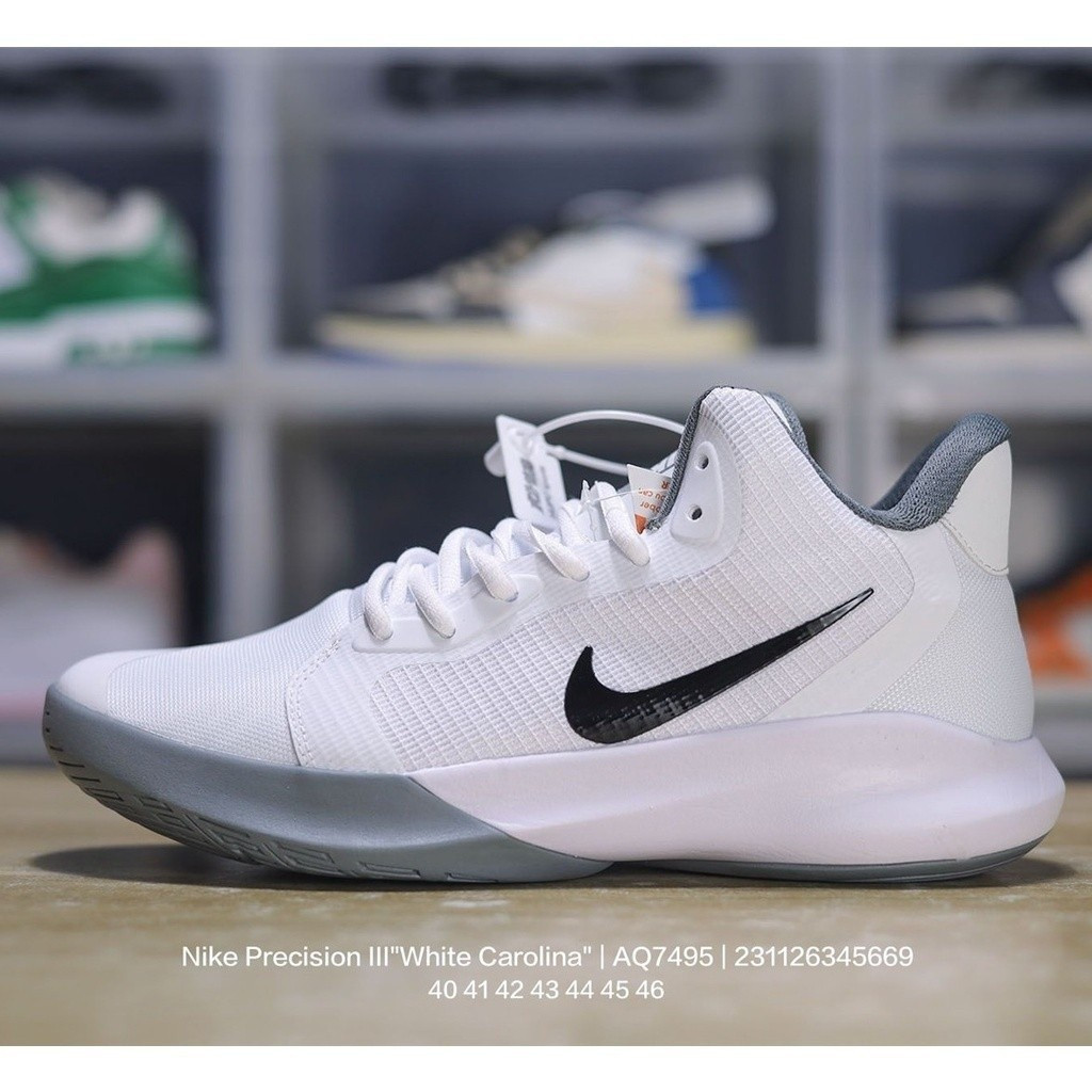 รองเท้า Nike Precision III สีขาว | Shopee Thailand