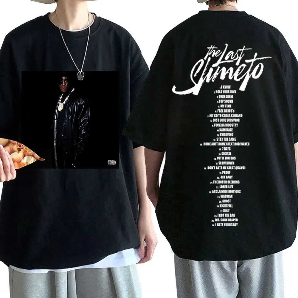 เสื้อยืด พิมพ์ลายกราฟฟิค Rapper Youngboy Never Broke Again T 2022 ...